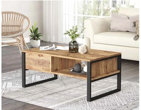 Designový konferenční stolek Hanae 100 cm atlantská borovice