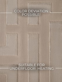 Behúň Perles 106189 Beige Cream z kolekcie Elle, 80x240, béžová, obývacia izba, ELLE Decoration