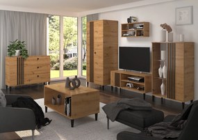 ADRK Furniture Vitrína LIVIA 05 ADRK-SHC-LIV-05-ART