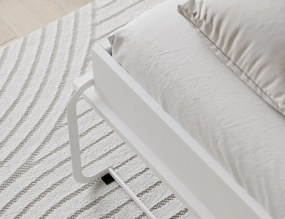 Devesto Sklápěcí postel Vertikální 160 Bílá LED