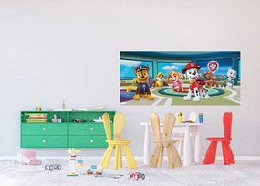 Dětská vliesová fototapeta na zed' Tlapková Patrola ve Věži | 170 x 75 cm | DFTDNH5529