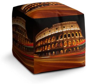 Sablio Taburet Cube Koloseum: 40x40x40 cm