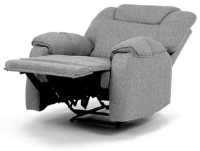Relaxační křeslo, béžová, látka, TV-4088 CRM2 Barva: Béžová