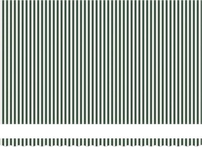 Rám markýzy Zelená a bílá 500 × 300 cm 3331476