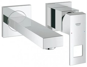 Grohe Eurocube Baterie nástěnná umyvadlová, bez tělesa, chrom 19895000