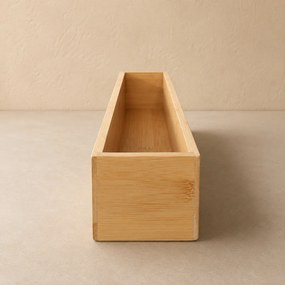 Bambusový organizér na stůl, 38 x 8 x 7 cm