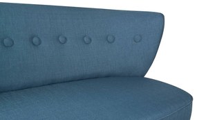 Designová pohovka Verena 141 cm modrá