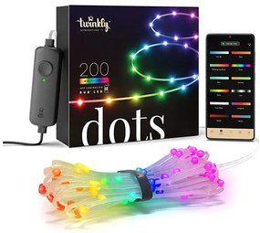 Twinkly TWD200STP-TEU - LED RGB Venkovní stmívatelný pásek 200xLED 10m IP44 WiFi TWD200STP-TEU