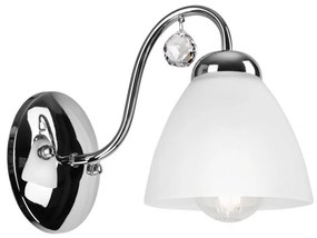 Nástěnná lampa MIRANDA 1xE27/60W/230V lesklý chrom