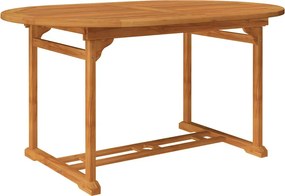 5dílný zahradní jídelní set masivní akáciové dřevo 150-200 cm 3058011