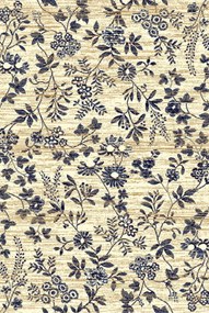 Alfa Carpets  Kusový koberec Flowers beige - 120x170 cm