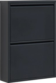 XXXLutz VYKLÁPĚCÍ BOTNÍK, antracitová, 50/70,5/15 cm Carryhome - Výklopné botníky - 000742000107