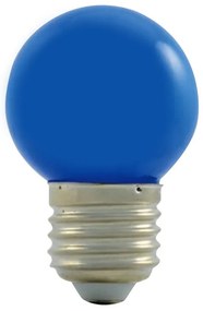 LED žárovka LBE, modrá, 6 diod, patice E27, IP44