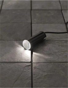 NV 8038801 Venkovní zapuštěné svítidlo do země BANG nikl satén hliník LED 1W 3000K IP67 100-240V 51st. vč. driveru - NOVA LUCE