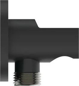 Ideal Standard Idealrain - Držák sprchy s přípojkou | černá