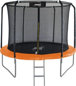 Trampolína s vnitřní síťkou 305 cm Gardenline PRO - oranžová