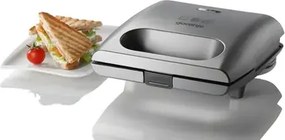 Gorenje SM703GCG stříbrná / Sendvičovač / 700 W / 3 vyměnitelné plotýn