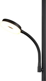 Stojací lampa LED Specter, černá