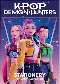 PYRAMID Adventní kalendář K-pop Demon Hunters V2 / 24 okének / Papíren