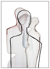 Paper Collective designové moderní obrazy Mother (100 x 140 cm)