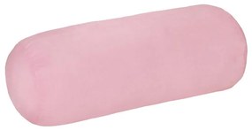 SCANquilt polštářek - válec VELVET světle růžová 15 x 40 cm