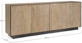 BIZZOTTO Designová komoda HAROLD 200cm 0747454