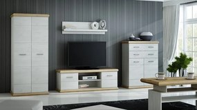 Casarredo - Komfort nábytek Komoda KORA K15 divoký dub/bílá