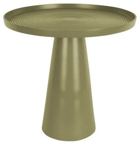 Odkládací stolek rizky ø 40 x 37,5 cm zelená MUZZA