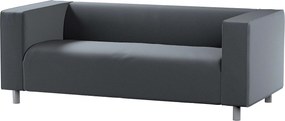 Potah na pohovku IKEA Klippan 2-místná barva šedá látka sametová