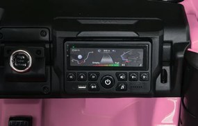 Elektrické autíčko RAM 3500 růžové