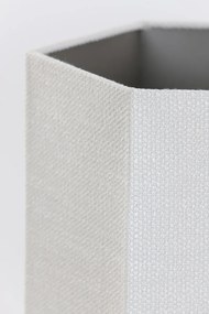 Krémové hexagonální stínidlo na lampu Savernu - 35*35*42cm/ E27