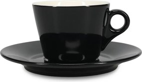 Černý porcelánový podšálek ø 15,5 cm Barista – BonBistro