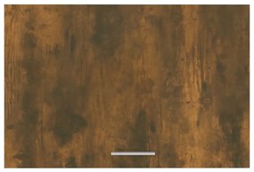 Závěsná skříňka kouřový dub 60 x 31 x 40 cm kompozitní dřevo - Default Title