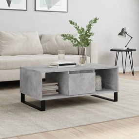 vidaXL Konferenční stolek 90 x 50 x 36,5 cm kompozitní dřevo [830599] Barva: Betonová šedá