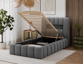Postel Lamica 90x200 + Dřevěný rám/Standardní zdvih/kontejner