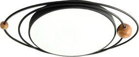 Toolight - Stropní lampa Galaxy Black E27 60W APP868-C, černá, OSW-06887