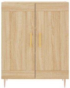 Skříň highboard dub sonoma 69,5 x 34 x 180 cm kompozitní dřevo,  3189944