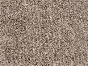 Ideal Amiens 10 metrážový koberec hnědo béžový Šíře role: 4 m