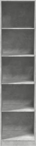 Šatní skříň betonově šedá 50 x 50 x 200 cm dřevotříska 3307714