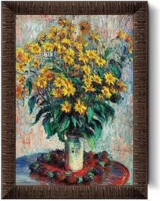 ART PUZZLE 5688 Puzzle s rámem a lepidlem 3v1 Květiny jeruzalémského a