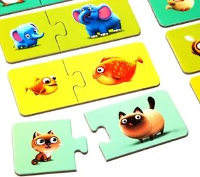 Puzzlika 13531 Moje rodina - naučné puzzle / 20 dílků / od 2 let