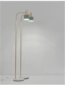 Retro stojací lampa Paz mint