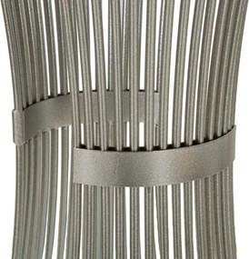 Designový odkládací stolek Zaibunissa 50 cm stříbrný