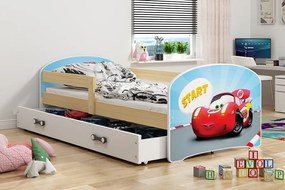 Dětská postel Sebastian - Cars