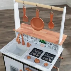 KidKraft Dřevěná kuchyňka Artisan Island / od 3 let