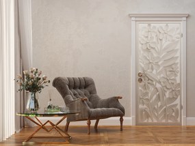 Vliesová fototapeta na zed' 3D Květinový Reliéf | 202 x 90 cm | DFTNV2952