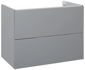 BPS-koupelny Koupelnová skříňka pod umyvadlo Swing G 80 D, šedá