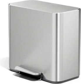 Simplehuman - Odpadkový koš 15 l, matná nerez CW2120