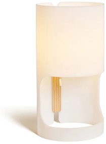 Nadčasová jednolitá stolní lampička Cilindre Rozměr: ø300 mm x 560 mm