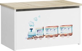 ADRK Furniture Truhla na hračky DARIA TB-Dar-W+S-RAIL-n-O055
